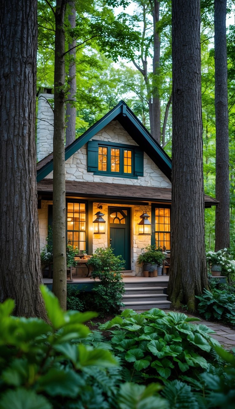 25 Aesthetic Forest Cottage Ideas To Create Your Cozy Woodland Retreat