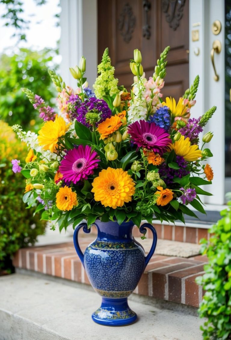 30 Front Door Spring Decor Ideas To Brighten Your Entryway