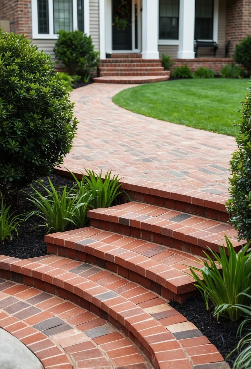 30 Modern Front Yard Steps Design Ideas To Boost Your Home's Curb Appeal