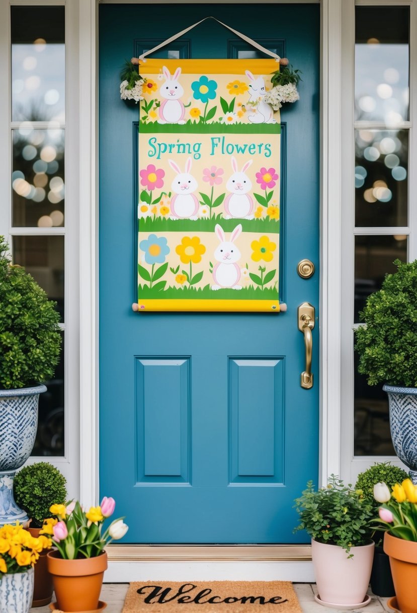 30 Front Door Spring Decor Ideas To Brighten Your Entryway