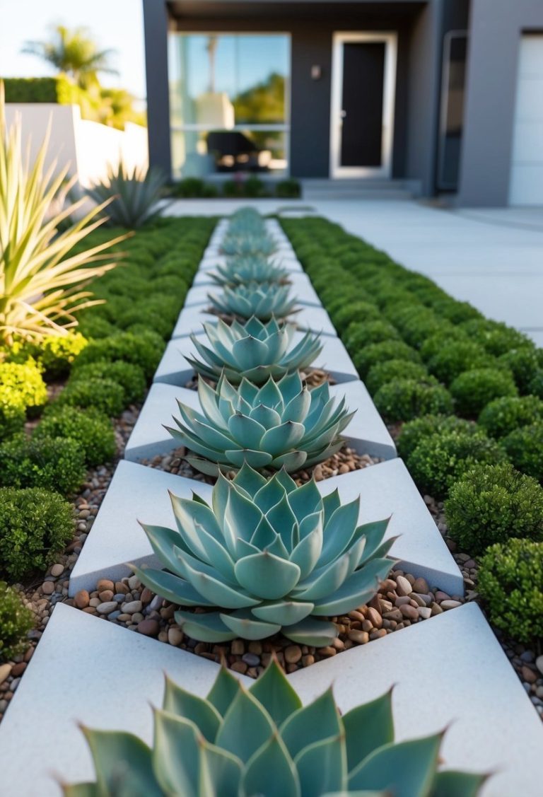 30 Modern Minimalist Front Yard Landscaping Ideas To Boost Your Curb Appeal