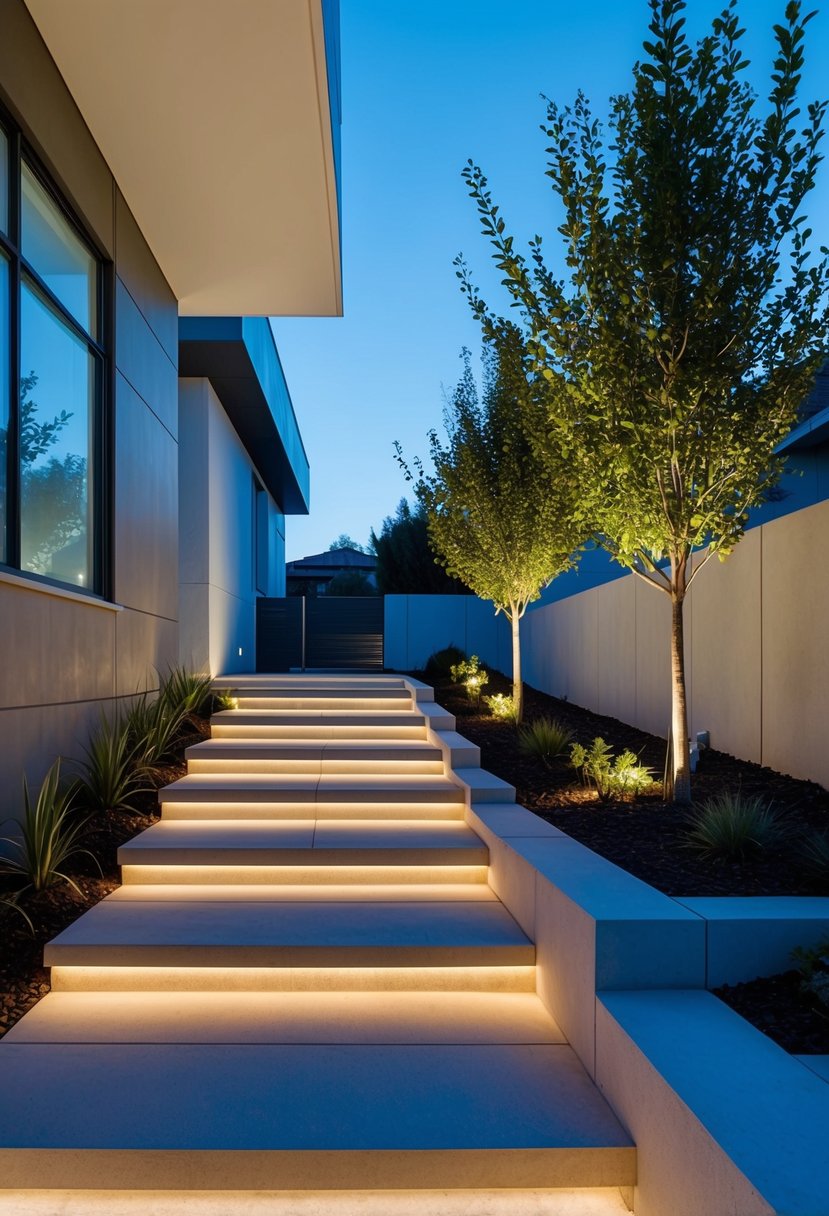 30 Modern Front Yard Steps Design Ideas To Boost Your Home's Curb Appeal
