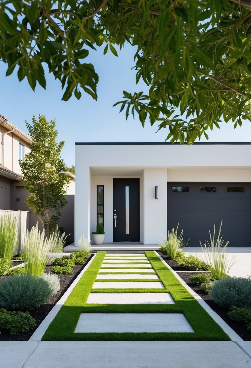30 Modern Minimalist Front Yard Landscaping Ideas To Boost Your Curb Appeal