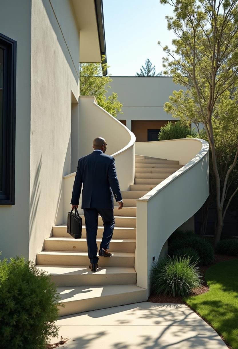 30 Modern Front Yard Steps Design Ideas To Boost Your Home's Curb Appeal