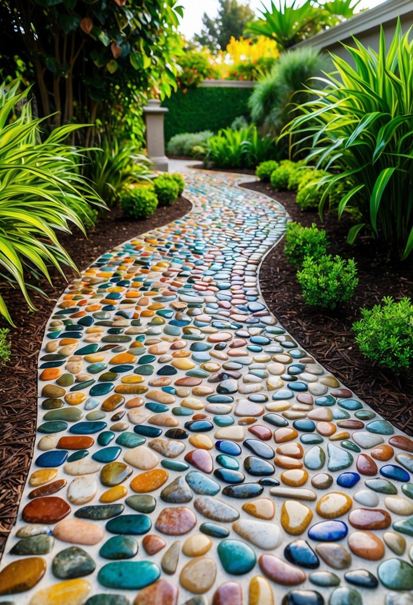 30 Landscaping Ideas For Entrance Walkways: Boost Your Home's Curb Appeal