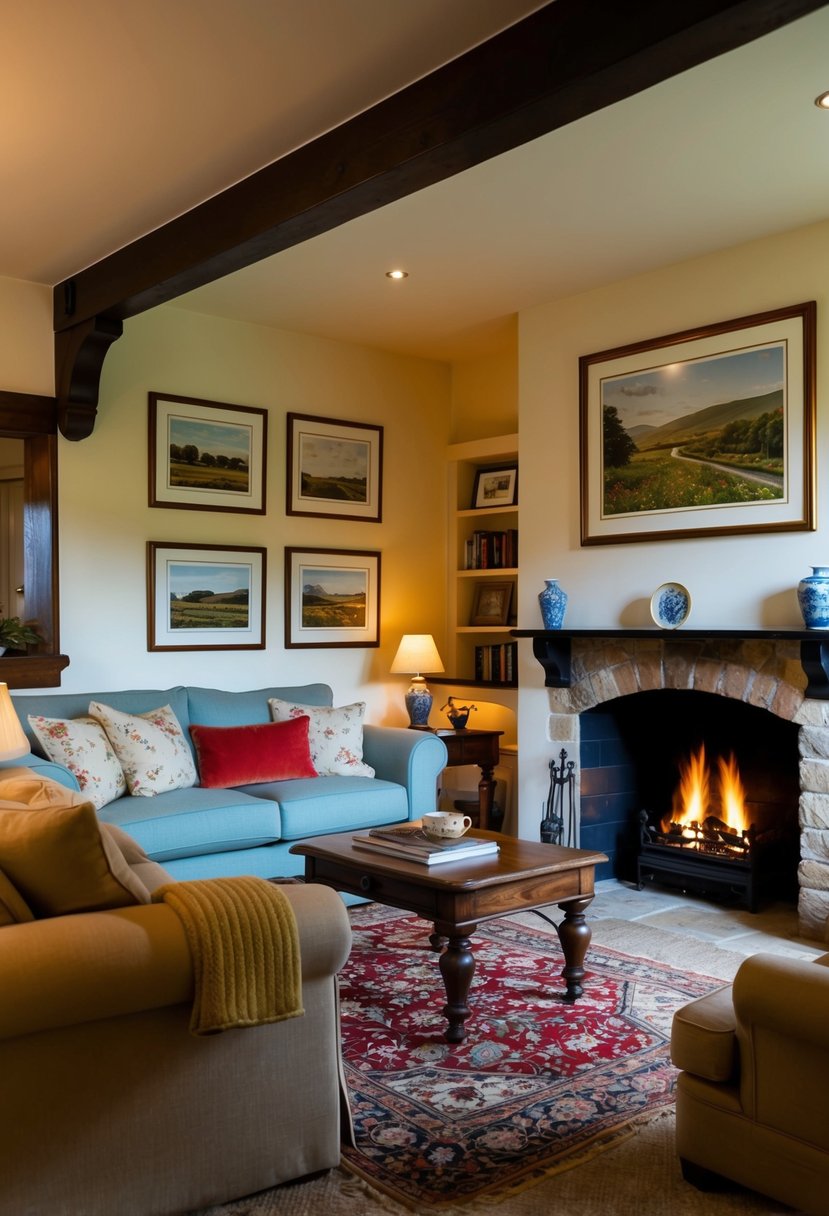 30 English Cottage Fireplace Ideas That Add Cozy Charm To Your Home