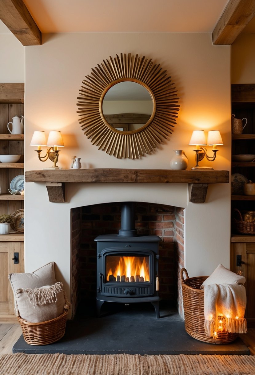30 English Cottage Fireplace Ideas That Add Cozy Charm To Your Home