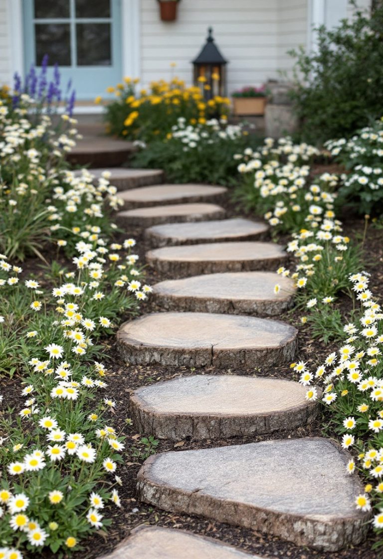 30 Landscaping Ideas For Entrance Walkways: Boost Your Home's Curb Appeal