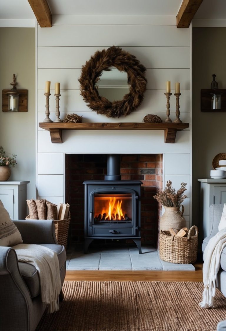 30 English Cottage Fireplace Ideas That Add Cozy Charm To Your Home