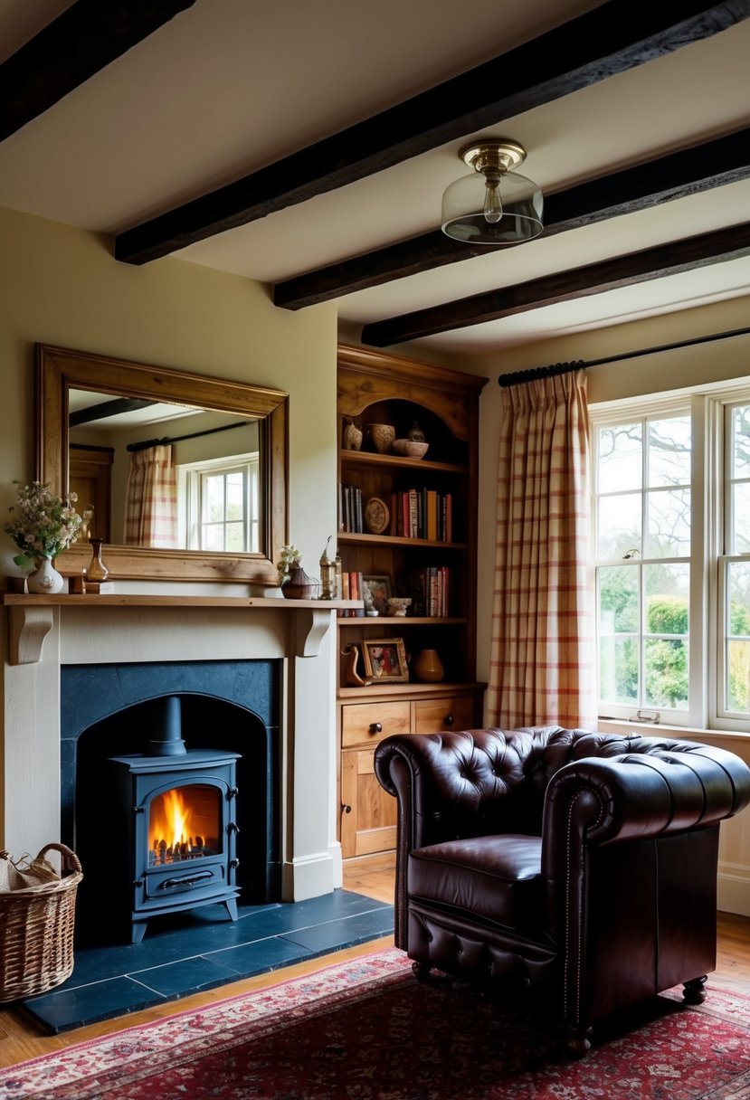 30 English Cottage Fireplace Ideas That Add Cozy Charm To Your Home