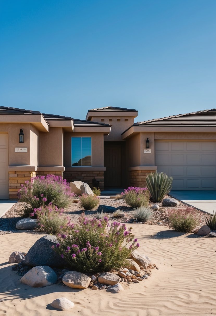 30 Desert Front Yard Landscaping Ideas That Transform Barren Spaces ...