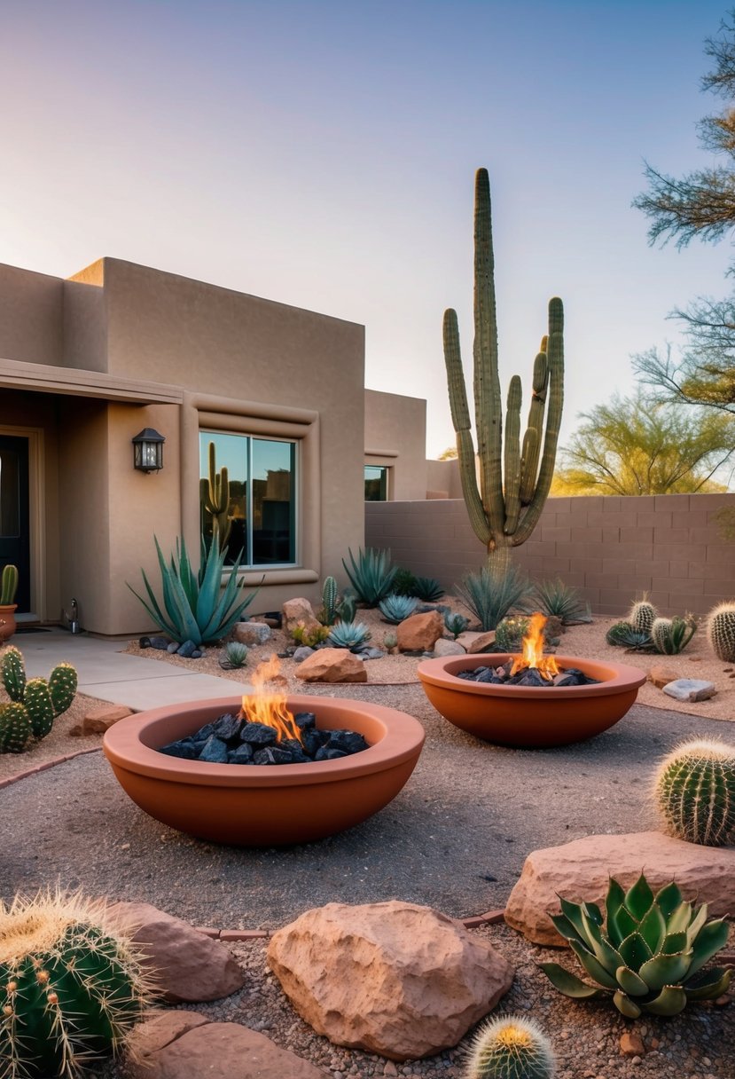 30 Desert Front Yard Landscaping Ideas That Transform Barren Spaces ...