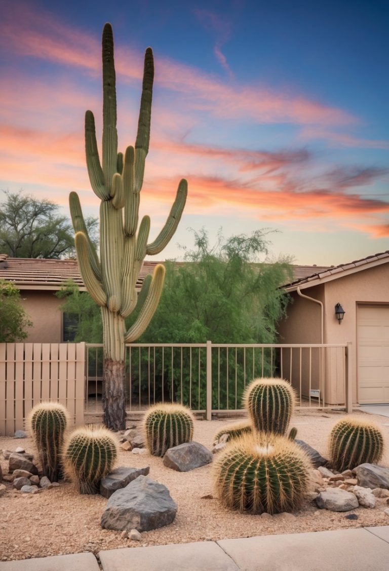 30 Desert Front Yard Landscaping Ideas That Transform Barren Spaces ...