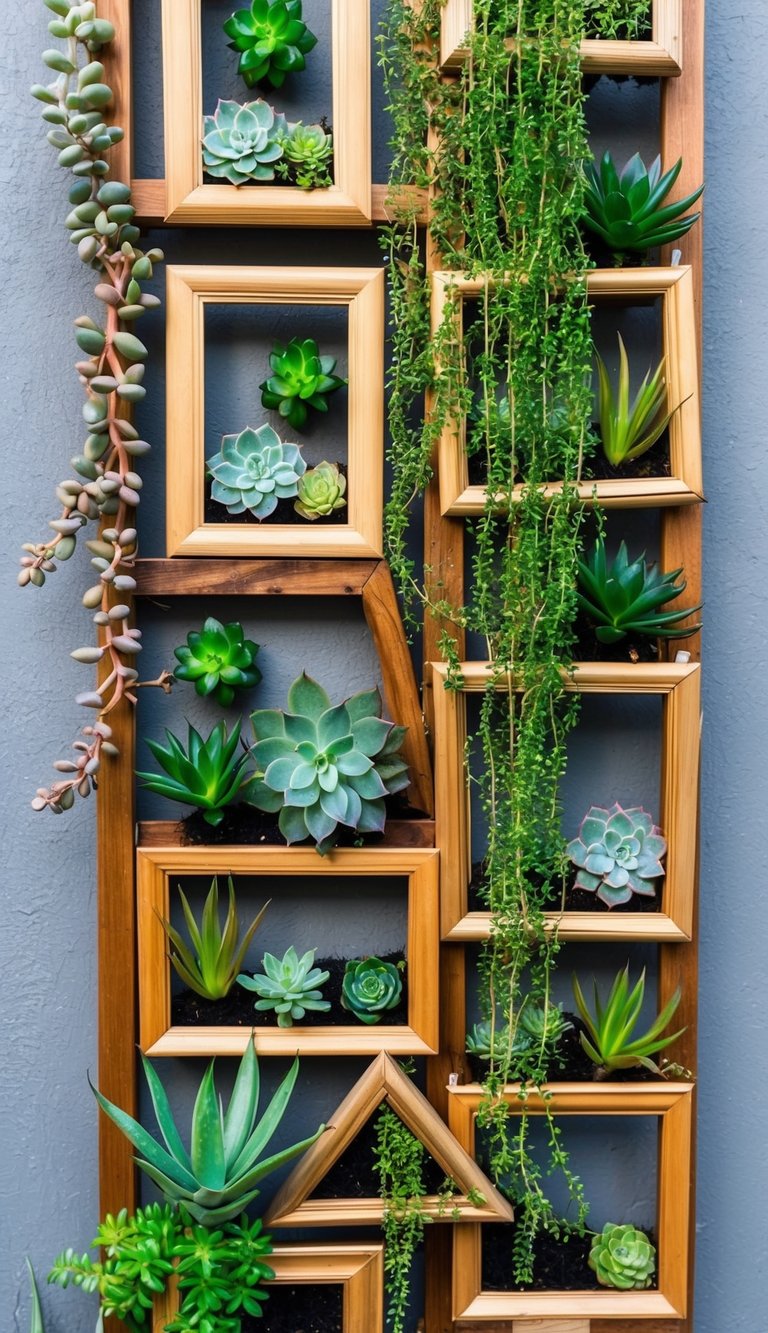 19 Succulent Wall Frame Garden Ideas To Transform Your Space This Spring