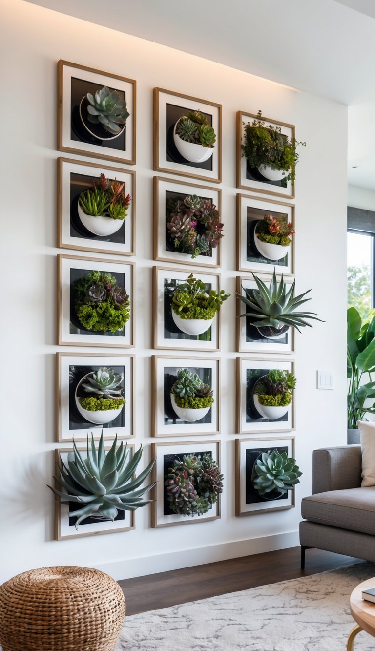 19 Succulent Wall Frame Garden Ideas To Transform Your Space This Spring