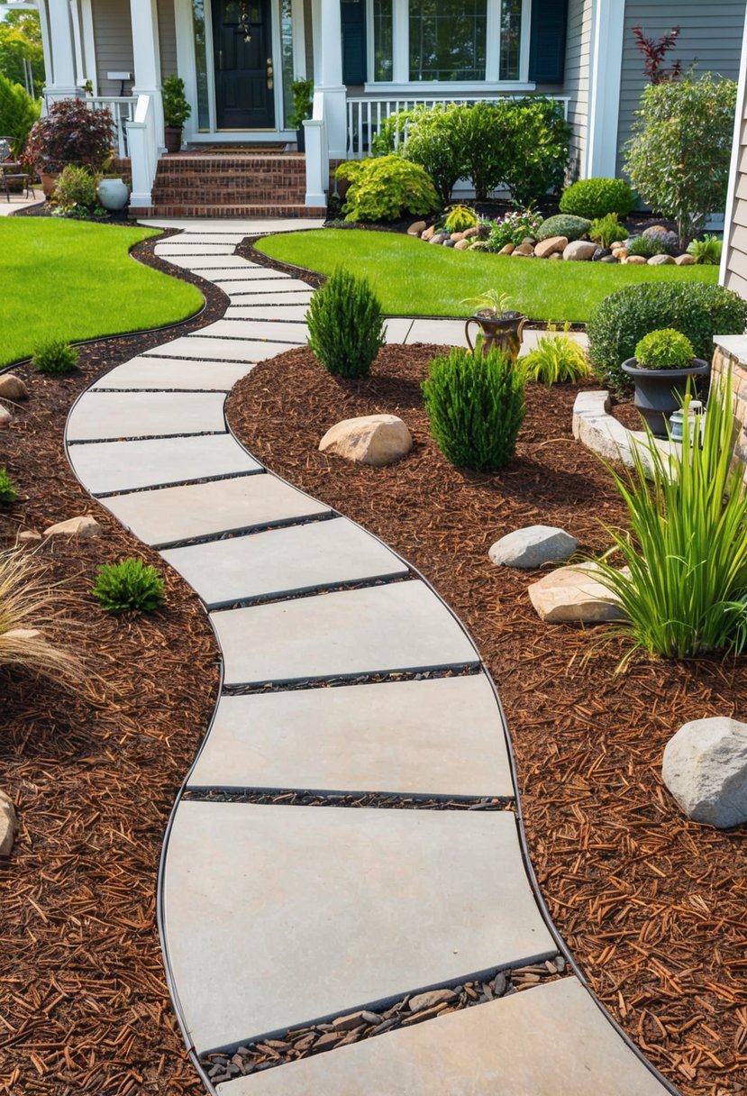 15 Front Yard Walkway Design Ideas To Welcome Guests In Style