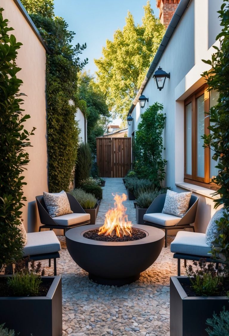 19 Smart And Stylish Narrow Garden Designs That Maximize Small Outdoor ...
