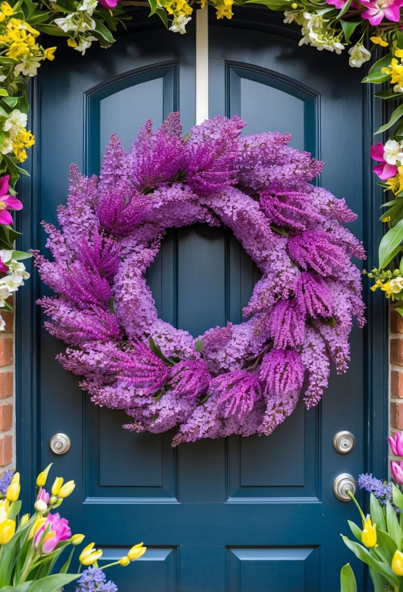 24 Coolest Spring Wreaths For Your Front Door To Welcome The New Season