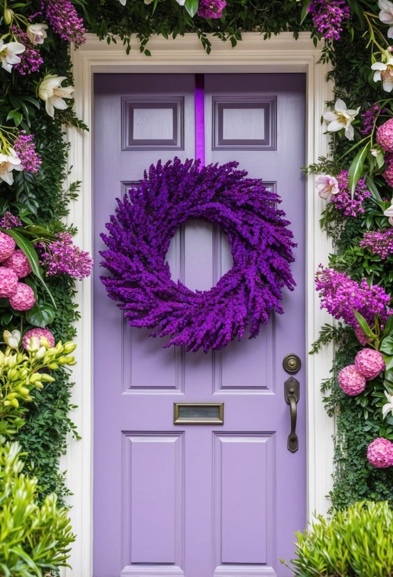 24 Coolest Spring Wreaths For Your Front Door To Welcome The New Season