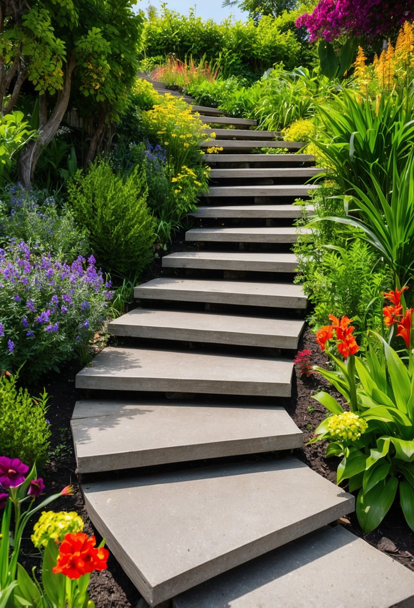 10 Beautiful Garden Staircase Ideas To Transform Your Outdoor Space