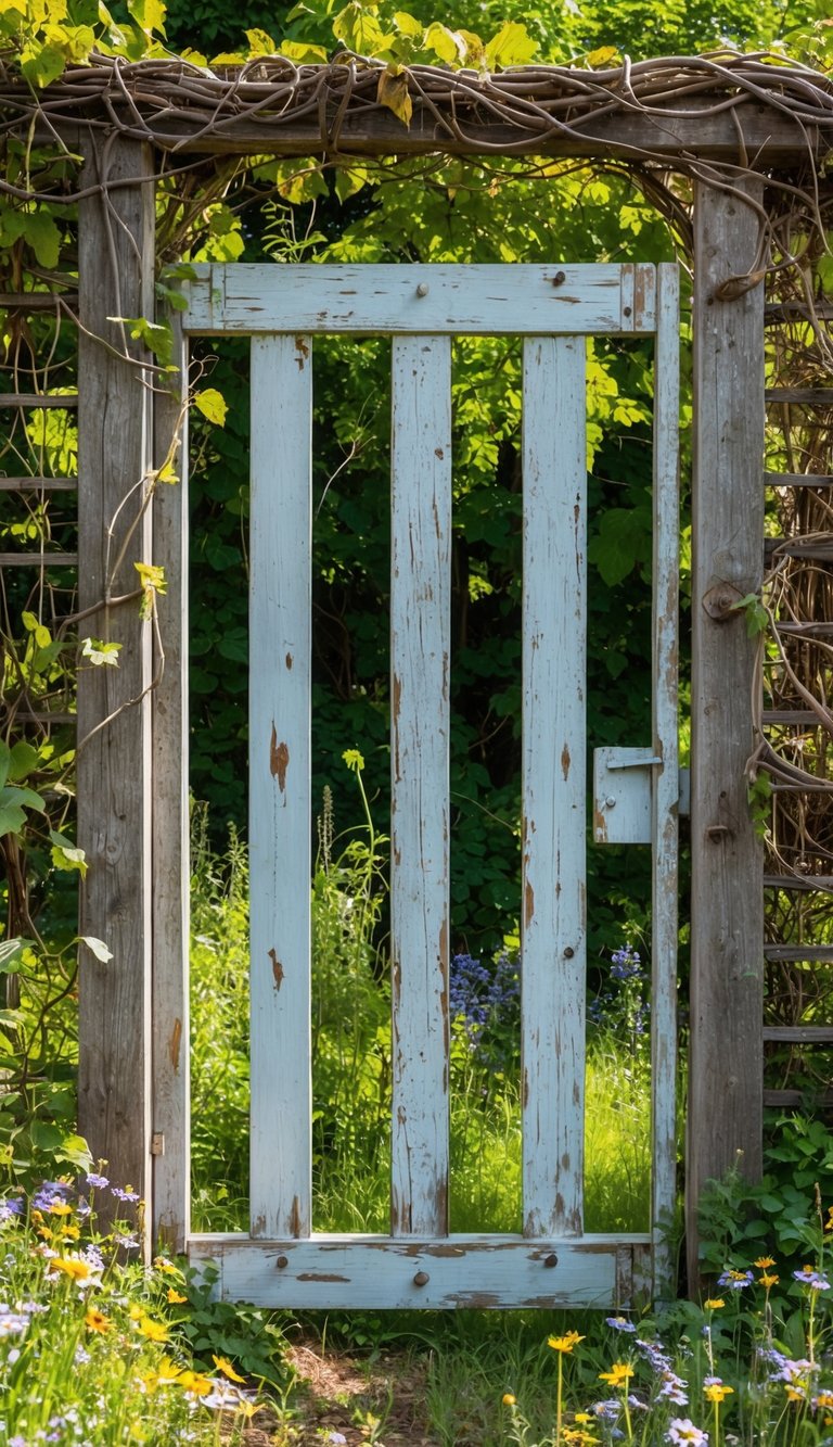 8 Rustic Barn Door Garden Gate Ideas To Enhance Your Outdoor Space