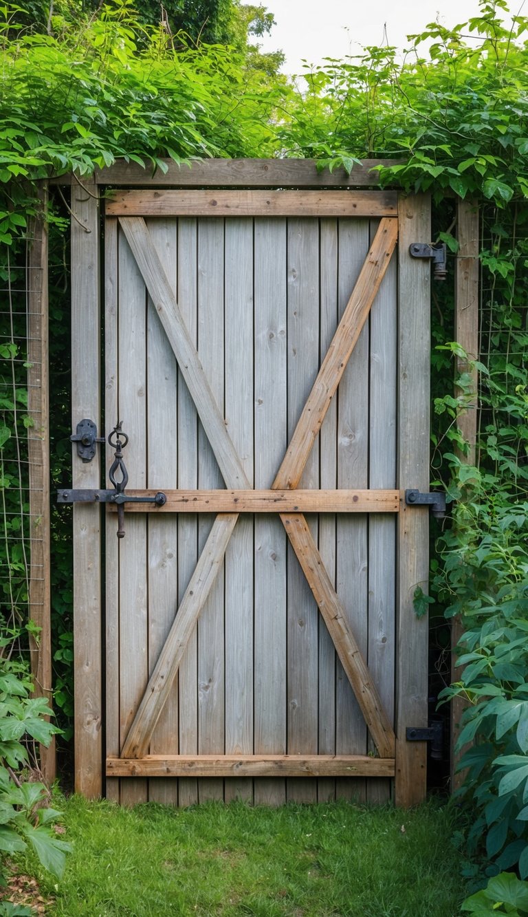 8 Rustic Barn Door Garden Gate Ideas To Enhance Your Outdoor Space