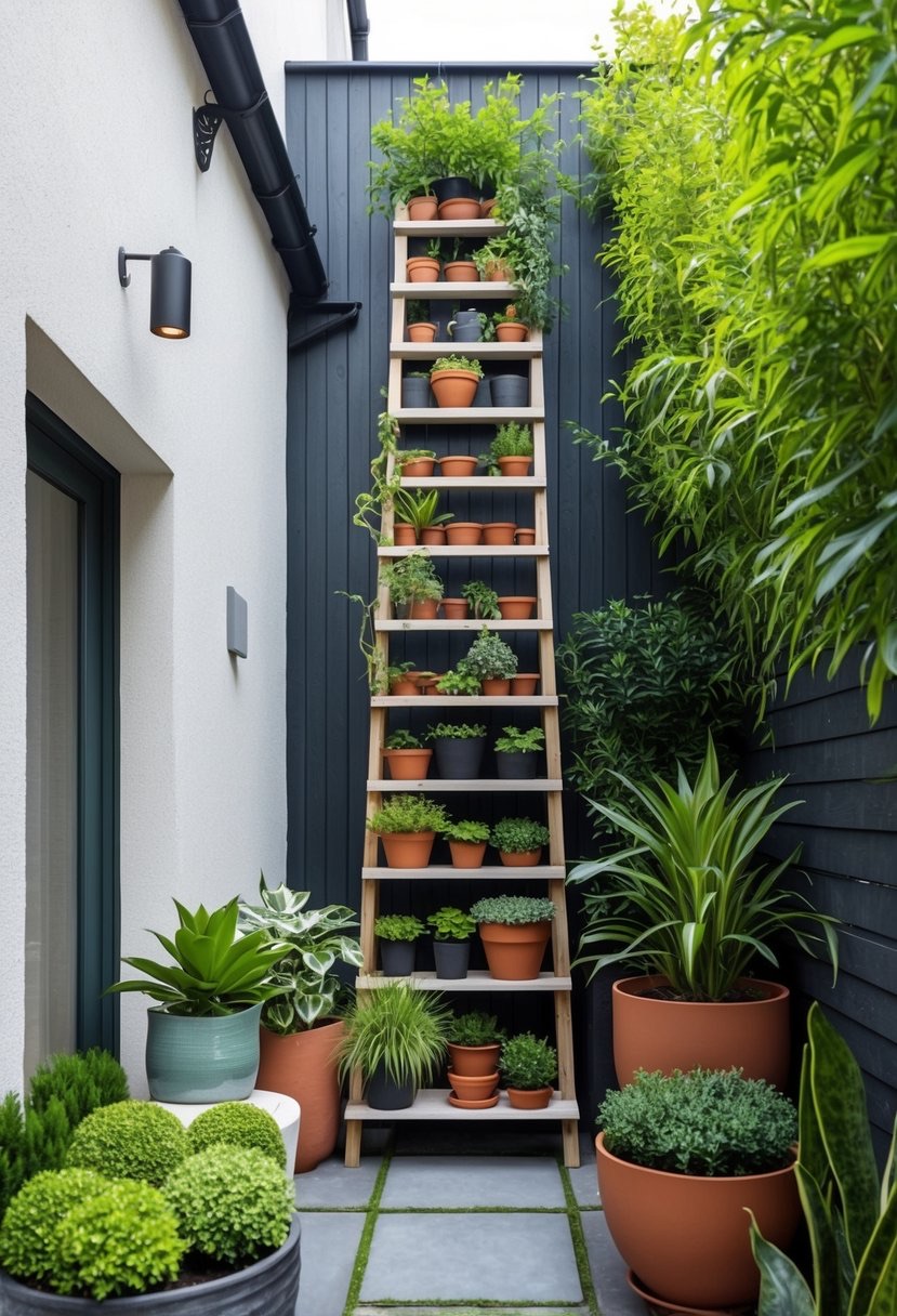 19 Smart And Stylish Narrow Garden Designs That Maximize Small Outdoor ...