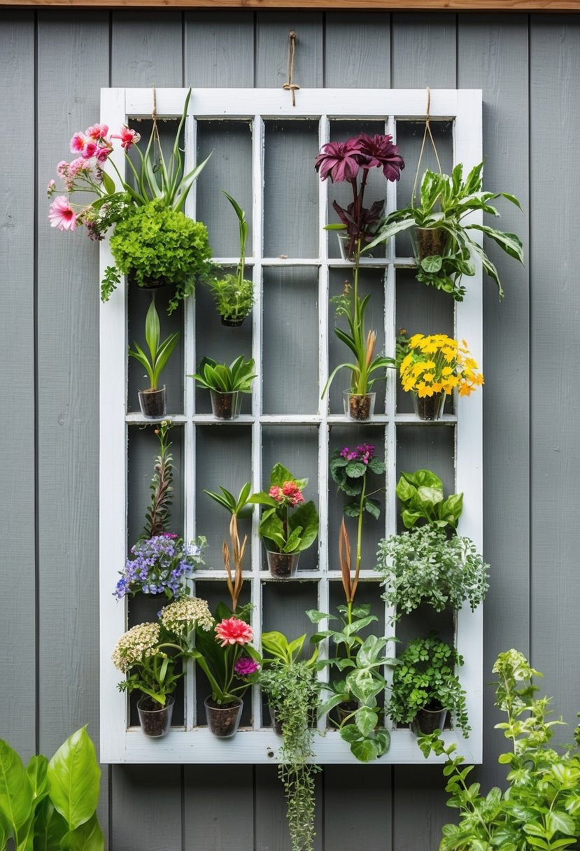 10 Upcycled Window Garden Ideas That Bring New Life To Your Home