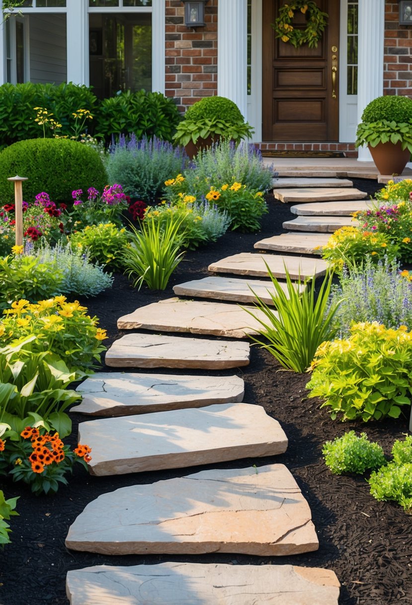 15 Front Yard Walkway Design Ideas To Welcome Guests In Style