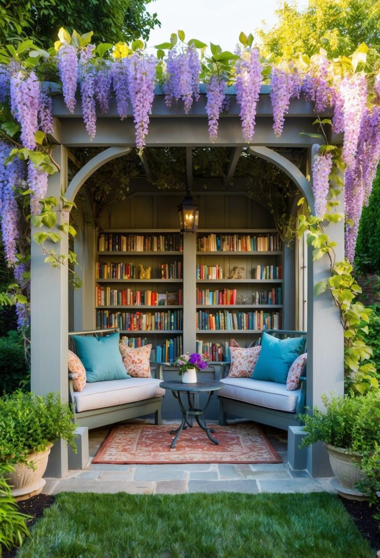 13 Outdoor Garden Library Nook Ideas To Create Your Perfect Reading Retreat