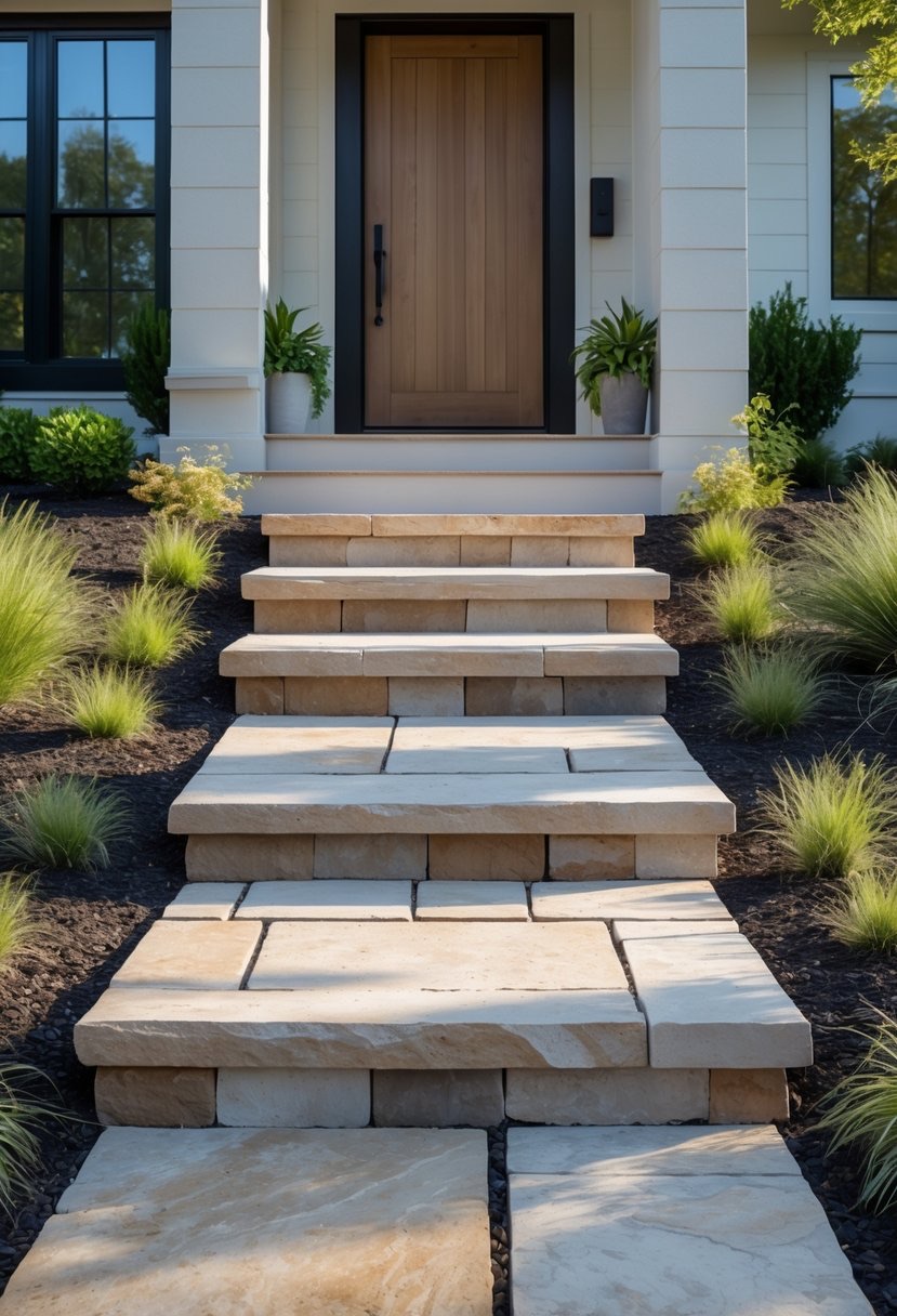 13 Exterior Stairs To Front Door Ideas To Boost Your Curb Appeal