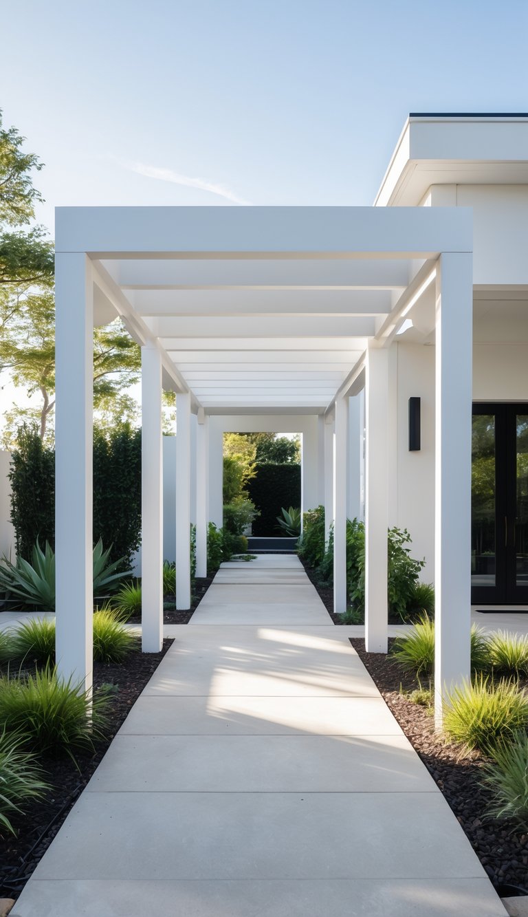 11 Front Entrance Pergola Ideas To Brighten Up Your Home’s Curb Appeal