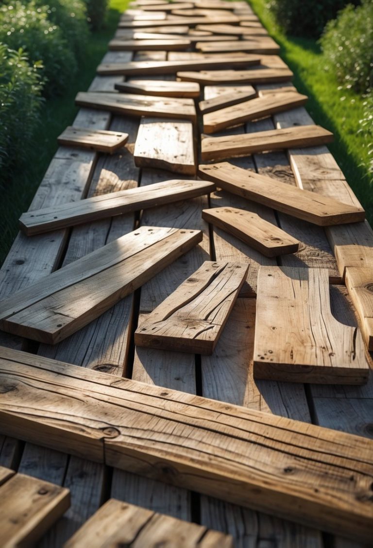 21 Wood Pallet Walkway Ideas To Spruce Up Your Garden Path