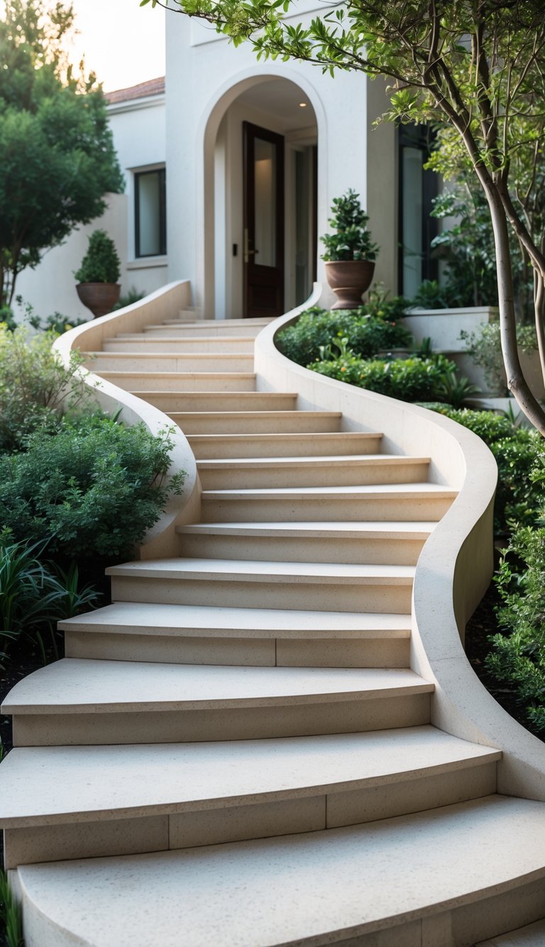 10 Outdoor Stairs To House Entrance Ideas To Boost Your Curb Appeal