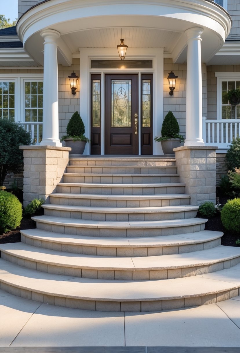 13 Exterior Stairs To Front Door Ideas To Boost Your Curb Appeal