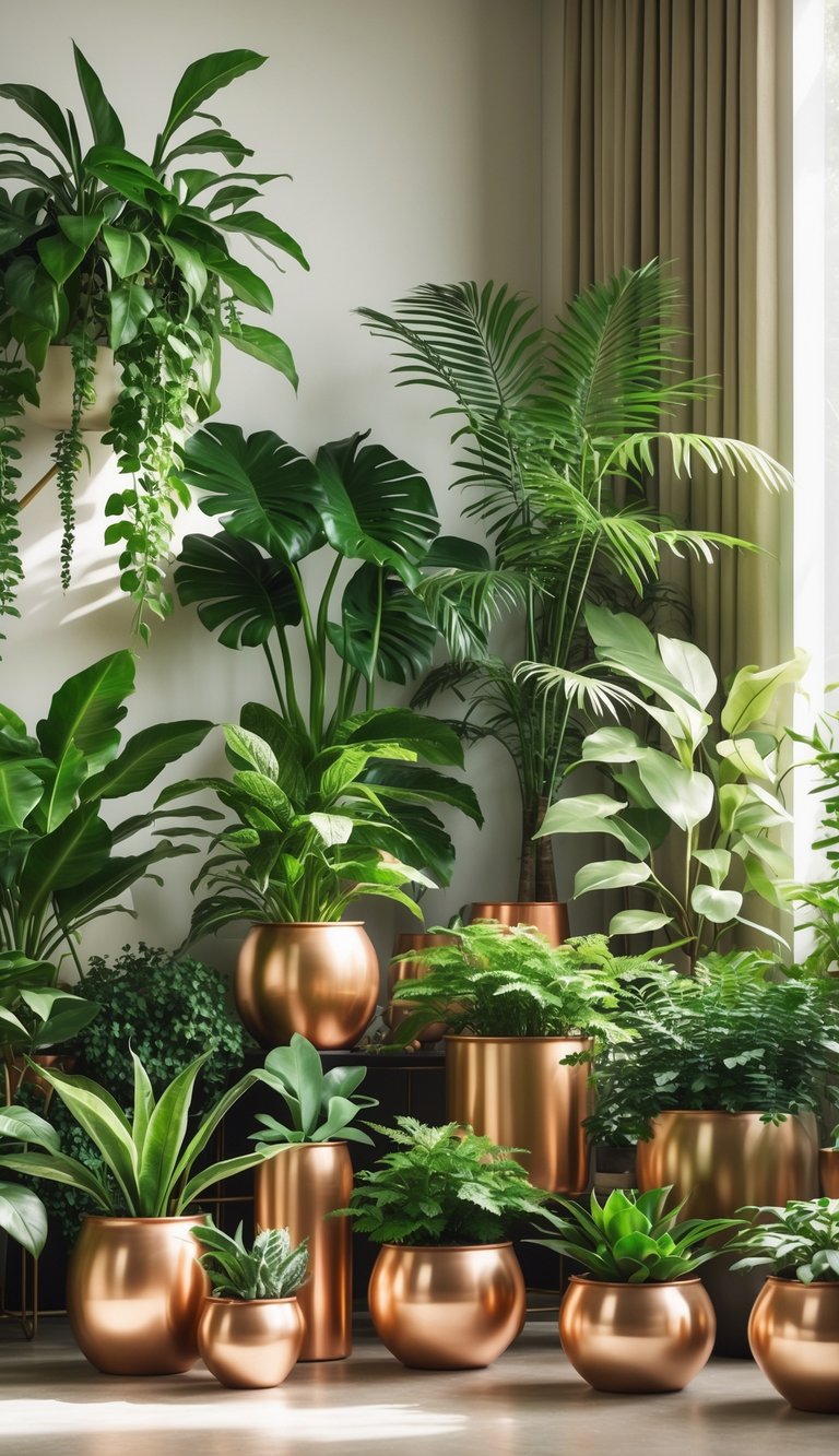 14 Indoor Plants Styling Inspiration To Brighten Your Home Easily