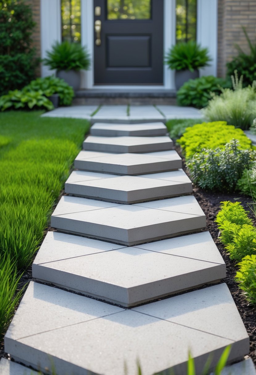 22 Stepping Stone Walkway Ideas To Brighten Up Your Garden Path