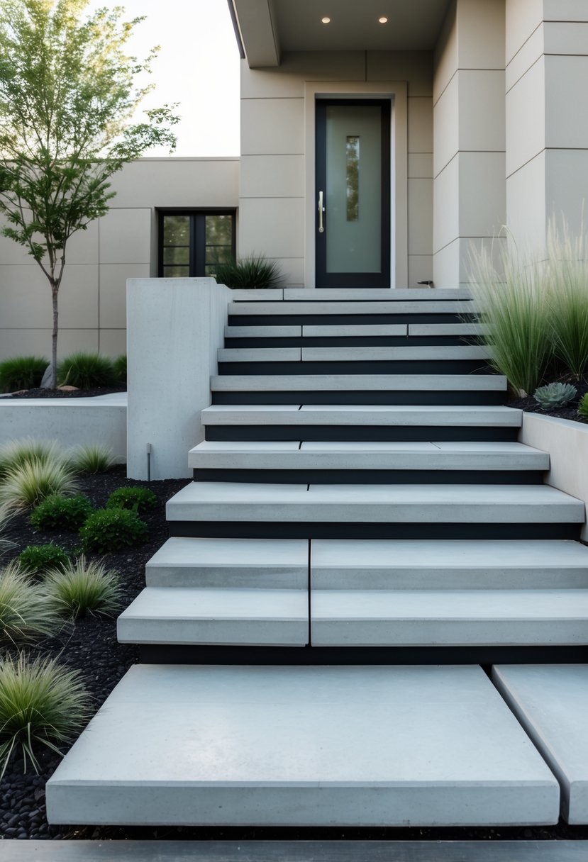 13 Exterior Stairs To Front Door Ideas To Boost Your Curb Appeal