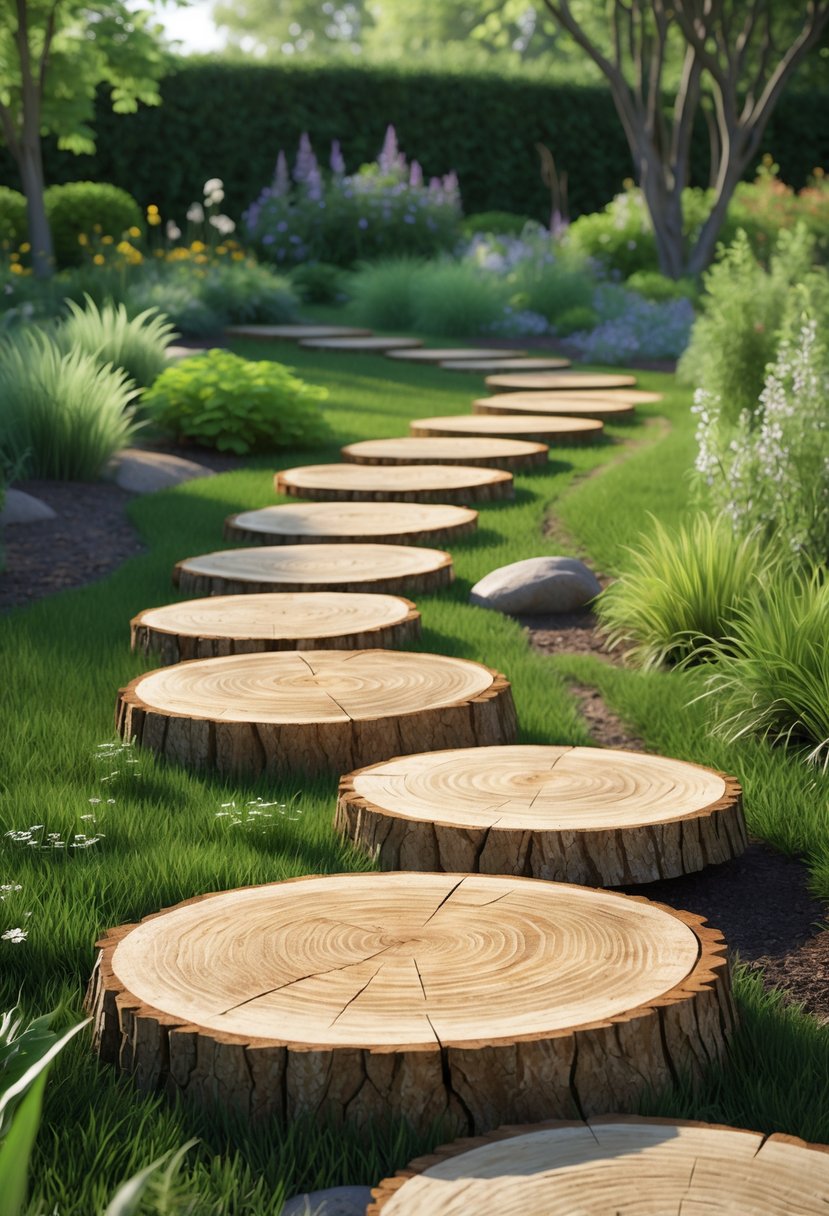 22 Stepping Stone Walkway Ideas To Brighten Up Your Garden Path