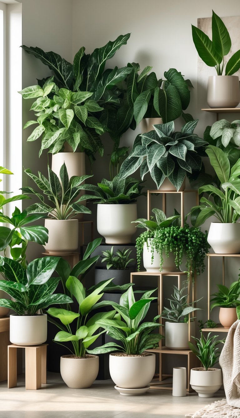 14 Indoor Plants Styling Inspiration To Brighten Your Home Easily