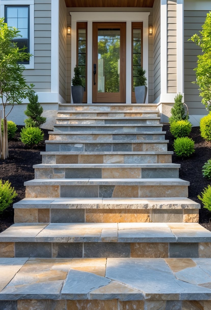 13 Exterior Stairs To Front Door Ideas To Boost Your Curb Appeal