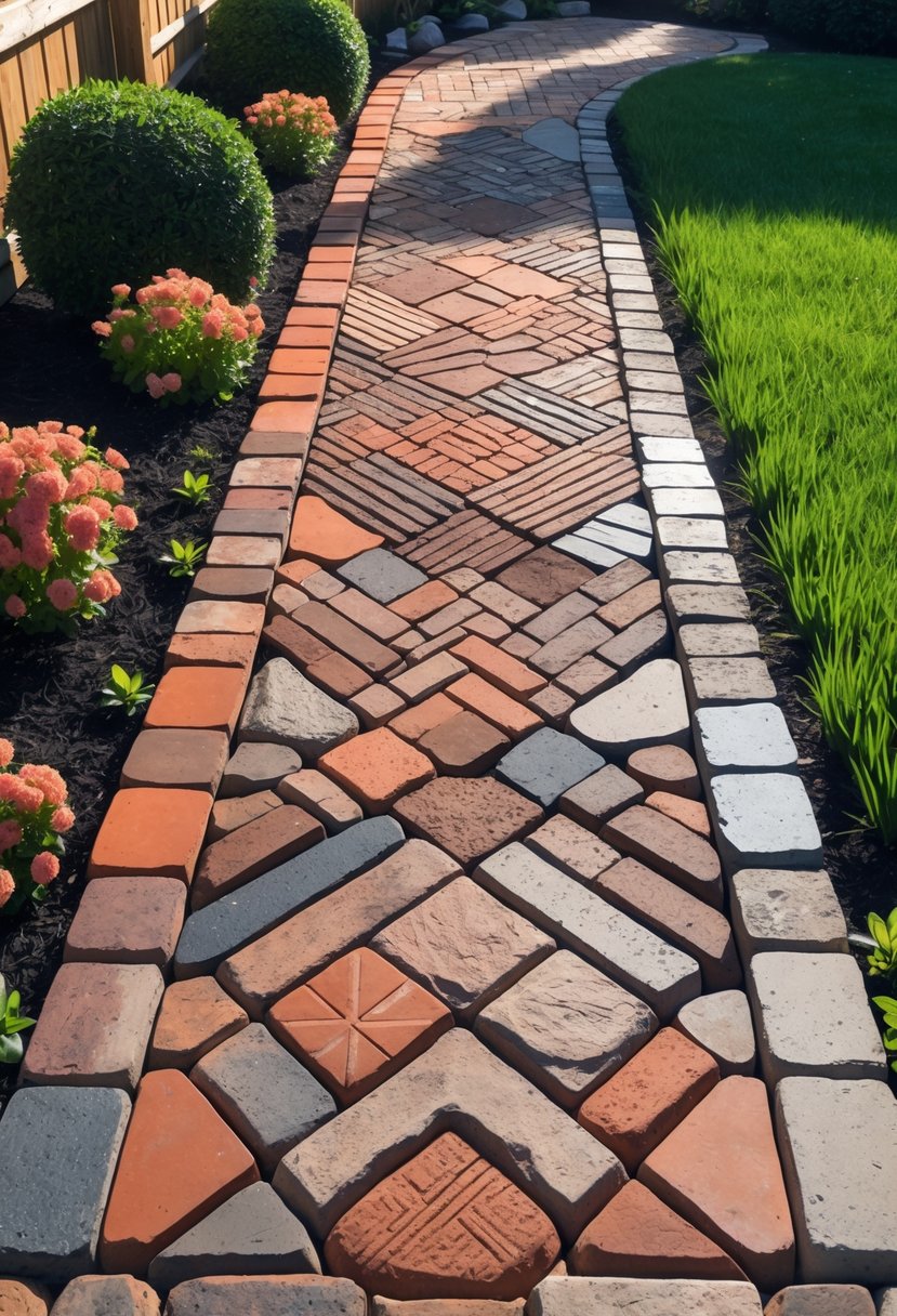 22 Stepping Stone Walkway Ideas To Brighten Up Your Garden Path