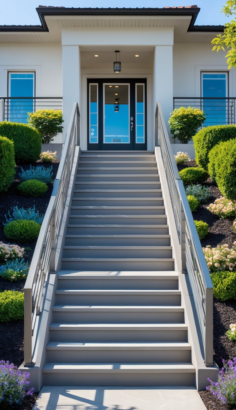 10 Outdoor Stairs To House Entrance Ideas To Boost Your Curb Appeal
