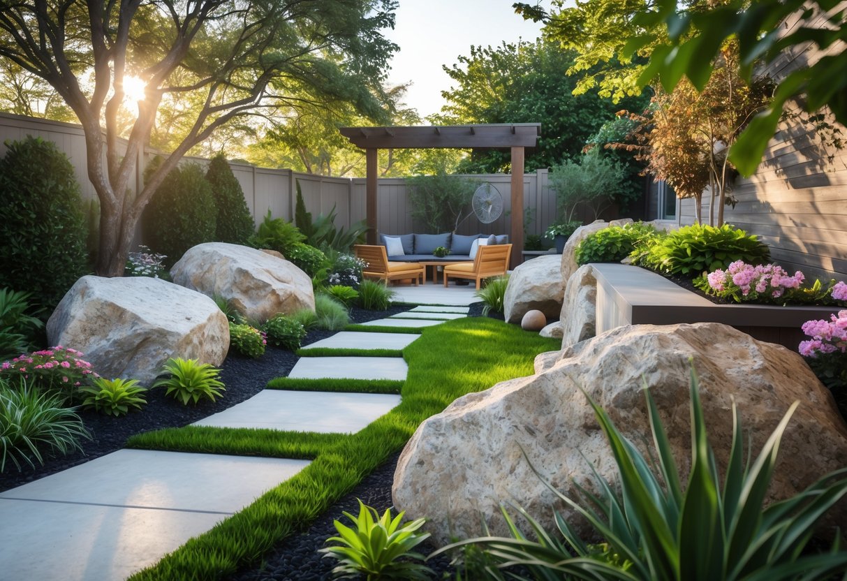 16 Backyard Landscaping With Boulders Ideas To Transform Your Outdoor Space
