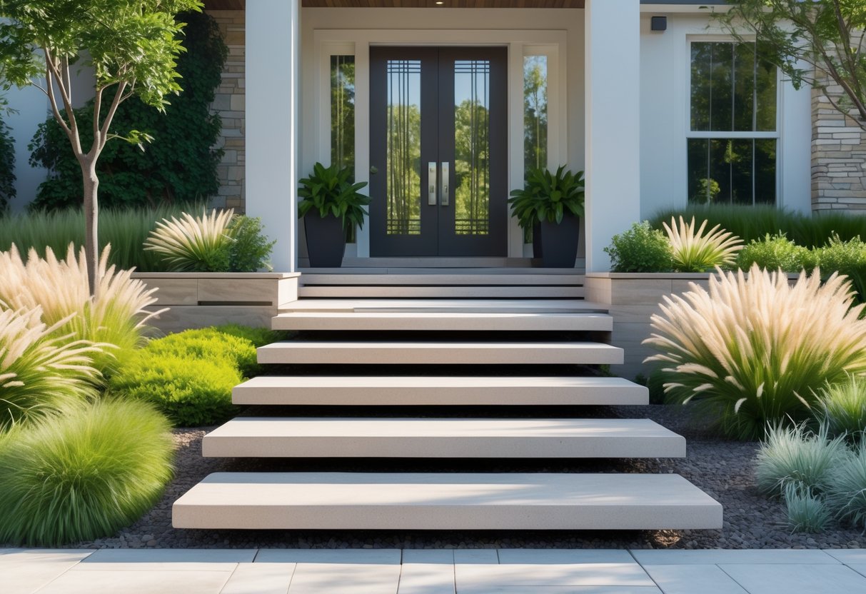 11 Floating Steps Outdoor Entrance Ideas To Elevate Your Curb Appeal