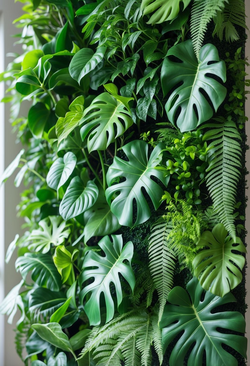 29 Indoor Living Wall Ideas To Brighten Up Your Home With Greenery