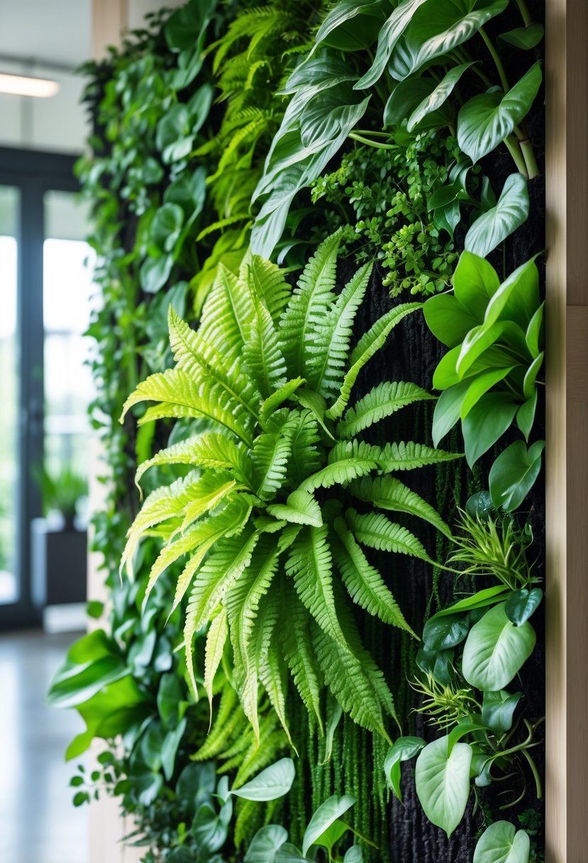 29 Indoor Living Wall Ideas To Brighten Up Your Home With Greenery