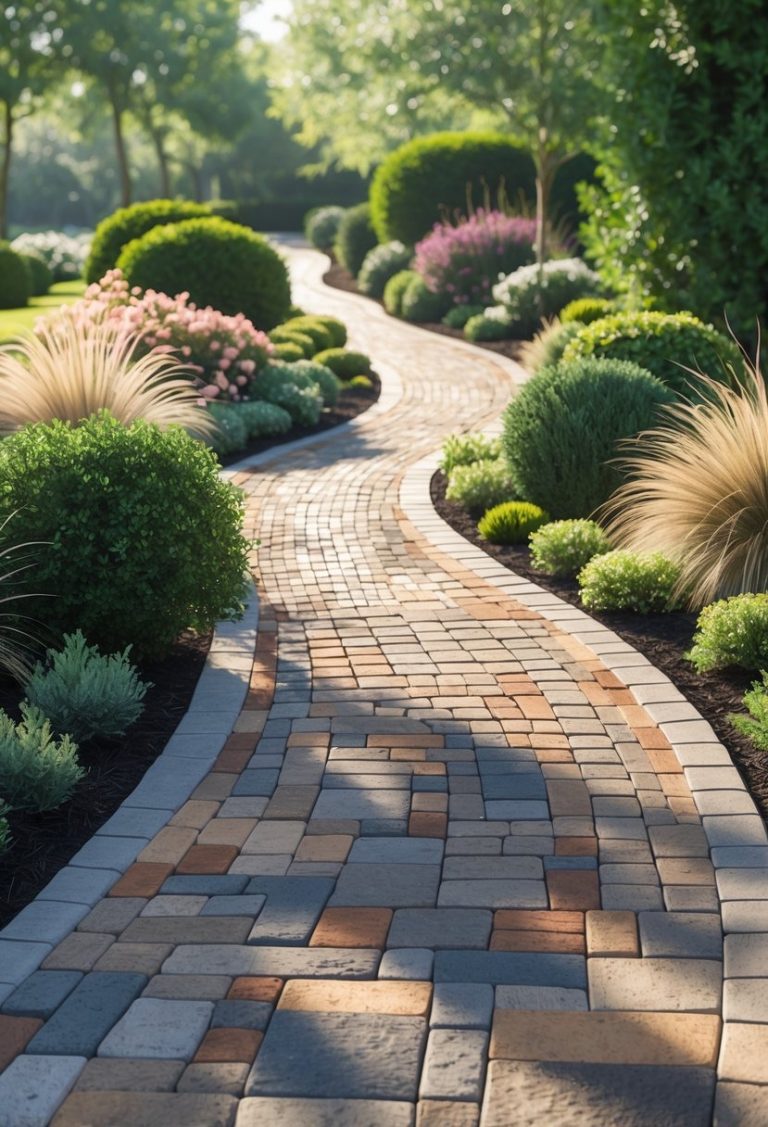14 Paver Walkway Ideas To Beautify Your Garden Pathways