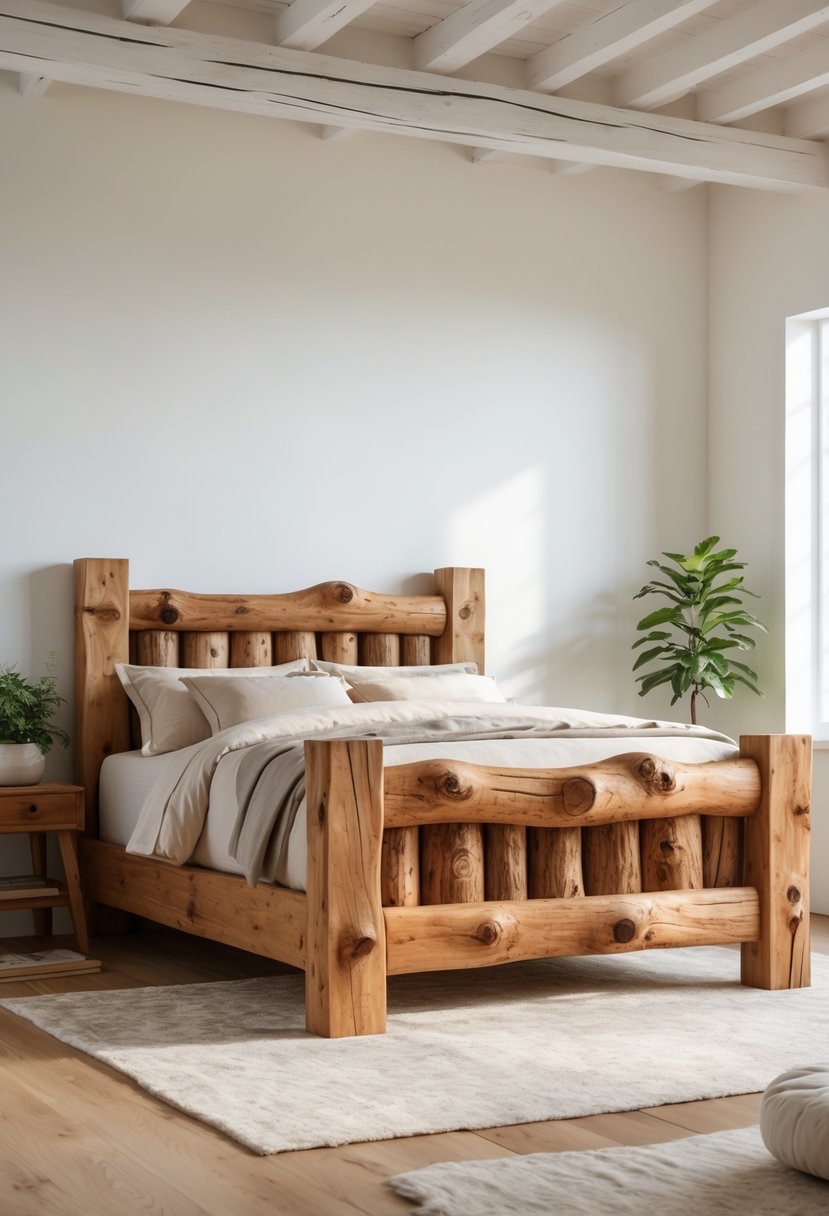 13 Natural Wooden Bed Ideas To Cozy Up Your Bedroom Naturally