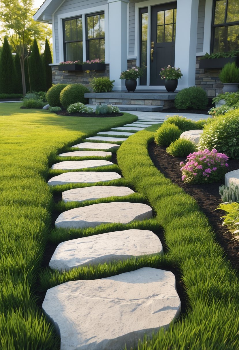 23 Walkways To Front Door Ideas To Welcome Guests In Style